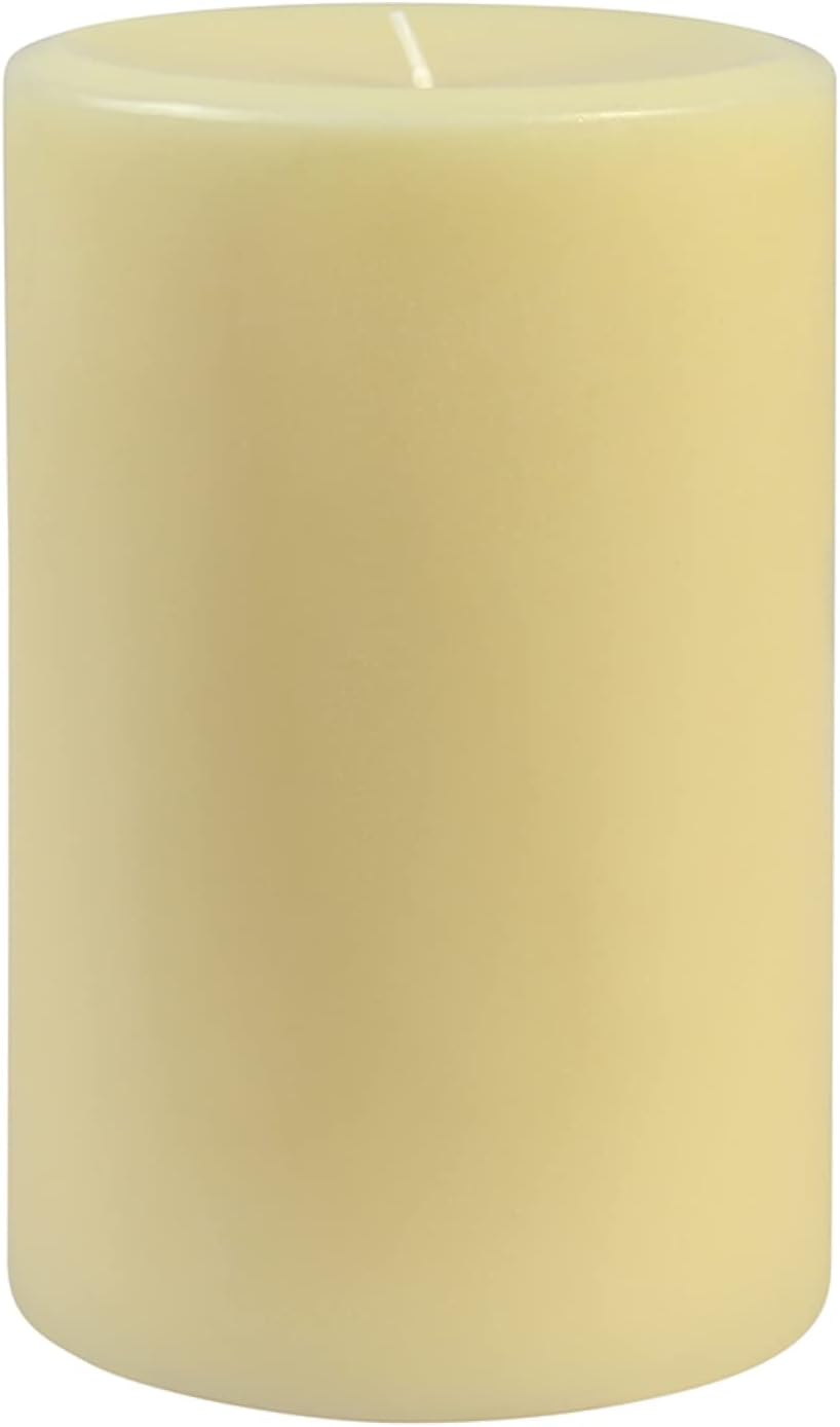 Amazon.com: 6 Inch White Pillar Candles - Set of 4 : Home & Kitchen