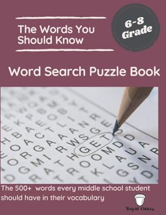 Amazon.com: The Words You Should Know Word Search Puzzle Book: The 500 ...