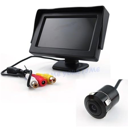 Autotrends Combo of Car Rear View Kit and TFT LCD Monitor with Car ...