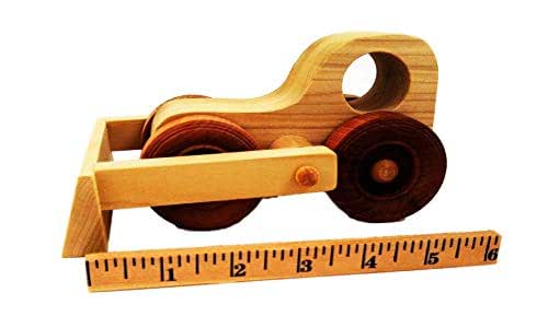 Amazon.com: Handmade Wooden Bulldozer, in stock : Handmade Products