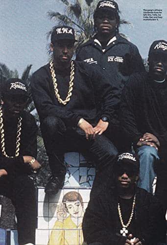 NWA, Los Angeles, 1989 - Miniature Poster/Original Magazine Clipping ...