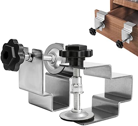 2pcs Drawer Front Installation Clamps, Steel Cabinet Hardware Jig, Bow ...