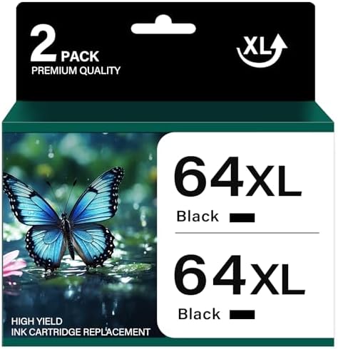 Amazon.com: 64XL Black Ink Cartridges Combo Pack High Yield ...