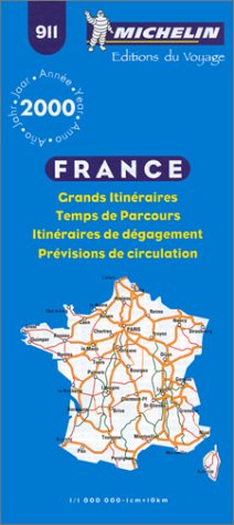 Michelin Route Planning, France Map No. 911: 9782060911168: Amazon.com ...