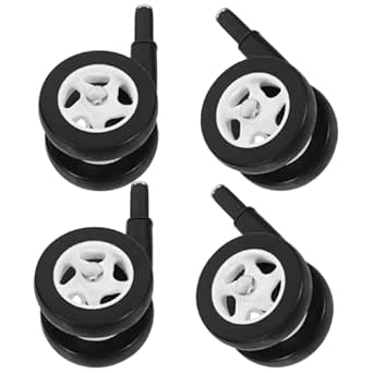Amazon.com: Luggage Replacement Wheels, 4pcs Stroller Wheel Replacement ...