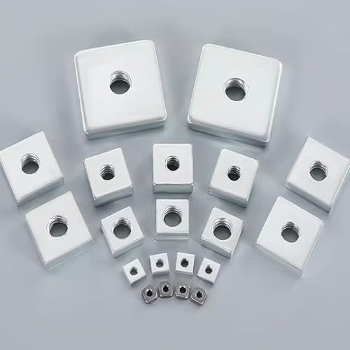 Square Nut Plate, Galvanized Square Washer, M6 Zinc-Plated Metric ...