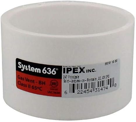 Amazon.com: IPEX PVC FGV Coupling - 3" - System 636 : Industrial ...