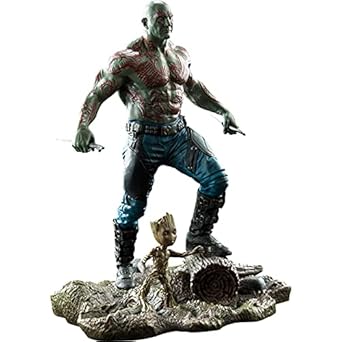 Guardians of the Galaxy 2 Drax and Baby Groot PVC Figure : Buy Online ...