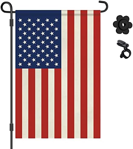 Amazon.com : AMZFLAG Embroidered American Garden Flag 12x18 Inch for ...
