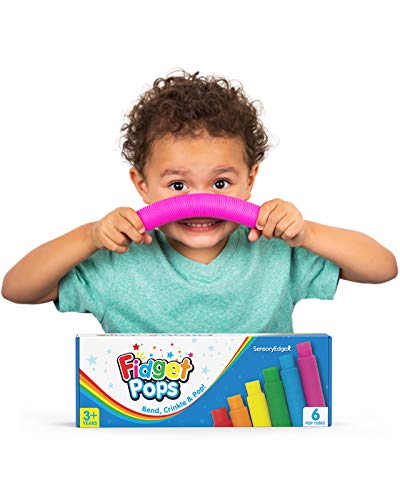 Fidget Pop Tubes Sensory Toys - Fine Motor Skills Toy for Kids - Want ...