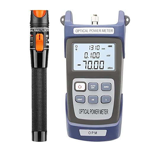 Portable Lightweight Optical Power Meter Visual Fault Set High Accuracy ...