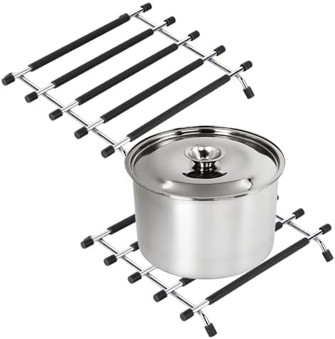 ZOYDP Trivets for Kitchen Worktops, 2PCS Trivets for Hot Pans, Hot Pan ...