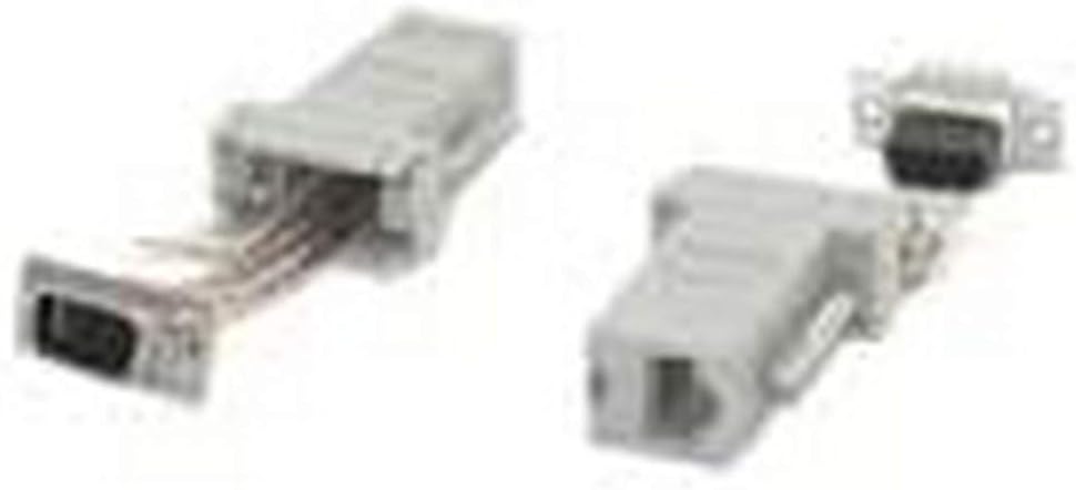 StarTech.com DB9 to RJ45 Modular Adapter - M/F - Serial adapter - DB-9 ...