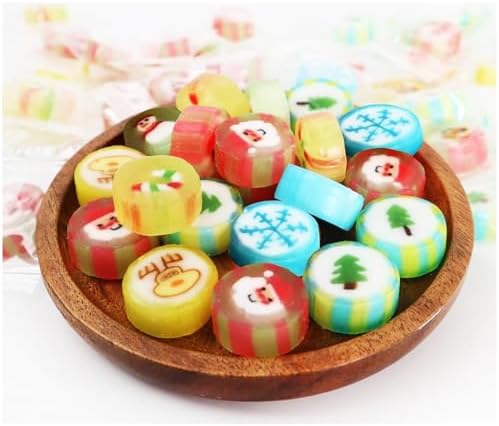 Amazon.com : Christmas Candy 1 LB Bulk Hard Candy Individually Wrapped ...