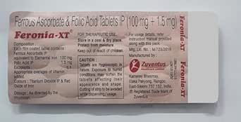 Feronia-XT - Strip of 15 Tablets : Amazon.in: Health & Personal Care