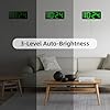 Amazon.com: LED Digital Wall Clock with Large Display, Big Digits, Auto ...