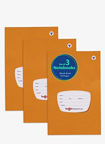 TARGET PUBLICATIONS Small Notebooks Both Sides Blank | 76 Plain ...