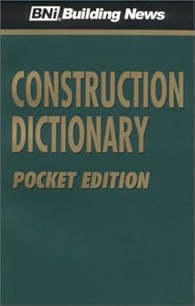 Construction Dictionary, Pocket Edition: Bni Publications, Bni ...