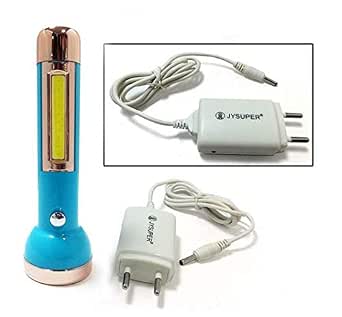 UP JY Super JY-1703 Rechargeable led Flashlight Torch (Multi) : Amazon ...