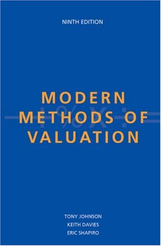 Modern Methods of Valuation: Amazon.co.uk: Johnson, Tony, Davies, Keith ...