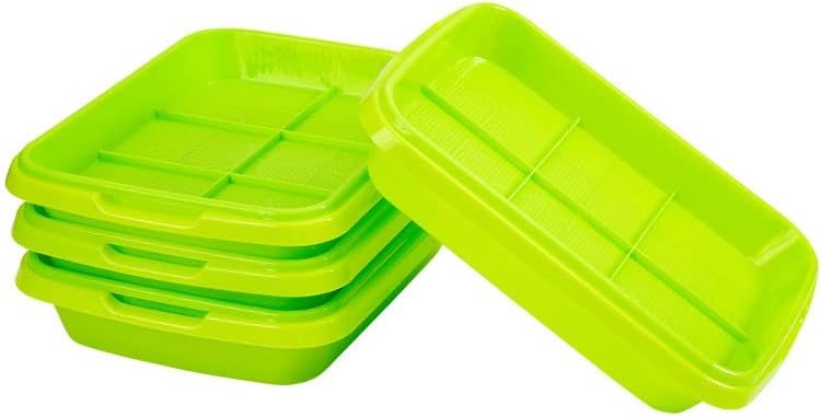 Grewery Tb3124 Microgreen Trays (5 Sets) By Grewery Farm Llp | Made Of ...