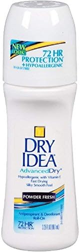 Amazon.com : Dry Idea Antiperspirant Deodorant, Powder Fresh, 3.25 ...