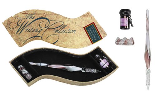Amazon.com: Authentic Models Victorian Rose Pen Set : Office Products