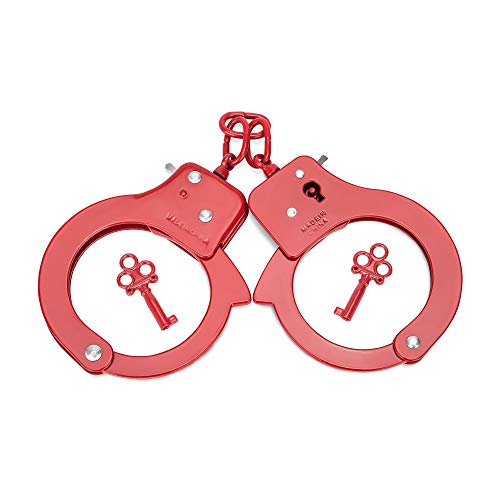 Buy HUALIXUAN Metal Play Handcuffs, Hand Cuffs Police, Toy Handcuffs ...