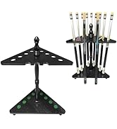 Amazon.com: MoyanSuper Pool Cue Rack Wall Mounted Rack Billiard/Pool ...