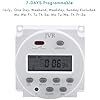 12V Timer Switch - Programmable, DC/AC/Solar Battery Powered | 12 Volt ...
