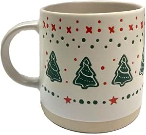 Puckator Stoneware Mug - Christmas Tree : Amazon.co.uk: Home & Kitchen