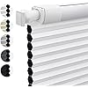 Amazon.com: Keego Cordless No Drill Cellular Blinds for Window Blackout ...