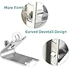 Amazon.com: 10 Pack 920158 Freezer Shelf Clip, Stainless Steel Fridge ...