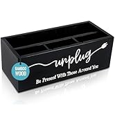 Amazon.com: Bamboo Wood Phone Box – Unplug from Phones, Tablets, and ...