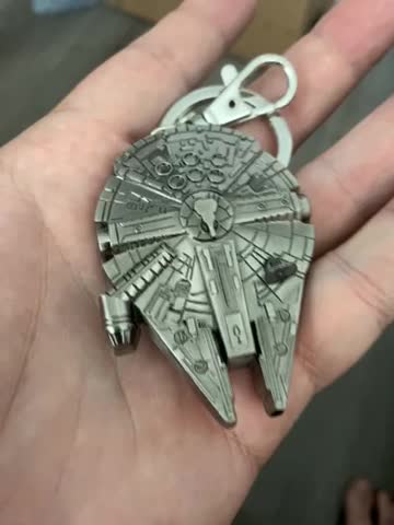 Watch Millennium Falcon Key ring on Amazon Live