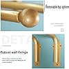 Heavy Duty Swing Arm Curtain Rods, Portiere Rod for Side Panels Window ...