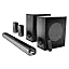ZEBRONICS Juke BAR 9850 7.2.2 (5.2.4) Channel Soundbar, 725 Watts ...