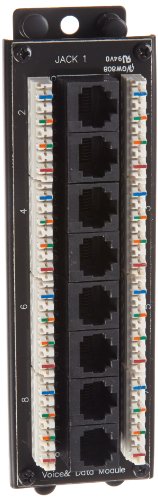 Morris Products 87114 8 Port Cat5e Voice/Data Module | Amazon price ...