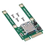 ・ブランド:Generic・製造元:Generic・製造元/メーカー部品番号:KJH6PS50CQGOVH8B・♂USB 3.0 デバイスの互換性: このアダプターを使用すると、mPCI-E スロットを使用して、コンピューターで USB 3...