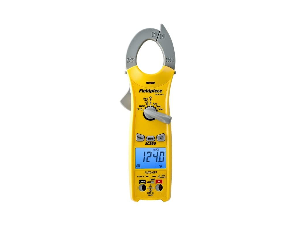 Fieldpiece SC260 Compact Clamp Multimeter with True RMS : Amazon.in
