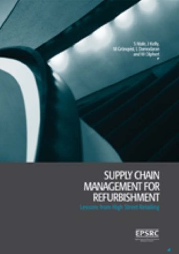 Supply Chain Management for Refurbishment: Professor Steven Male ...