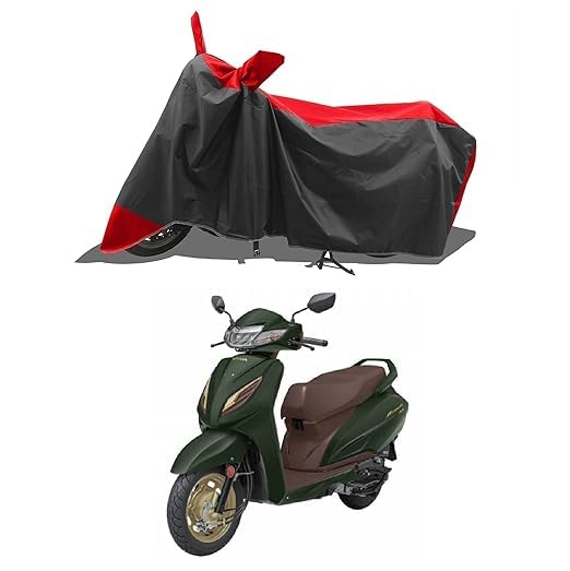 VELWORD® Two Wheeler - Scooty - Bike Cover for New Honda Activa 6G DLX ...