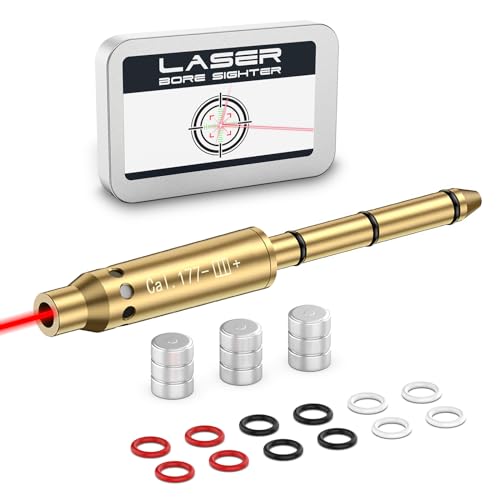 Tipfun .177 Cal Red Laser Boresighter Bore Sight End Barrel - Want It All