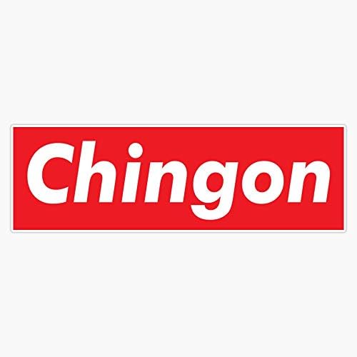 Amazon.com: Chingon logo Decal Vinyl Bumper Sticker 5" : Automotive