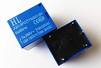 12V 7A PCB Mount Sugar Cube HL Relay - SPDT (PACK OF 2) : Amazon.in ...