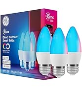 Amazon.com: GE CYNC Dynamic Effects A19 Color Changing Light Bulbs with ...