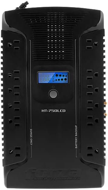 Amazon.com: Forza UPS 750VA/450W Line Interactive Uninterrupted Battery ...