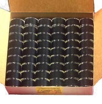 Amazon.com: Janome 108 Pre-wound Embroidery Thread Bobbins Black : Arts ...