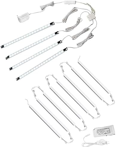 Amazon.com: Cefrank LED Display Lights, (4) Strip Light Bars (6000K ...