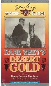 Desert Gold [VHS] : Neil Hamilton, Shirley Mason, Robert Frazer ...